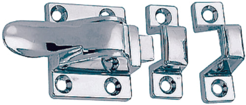 Perko 1102DP1CHR Cupboard Catch w/Flush Strike | Deck / Galley | NVN Marine