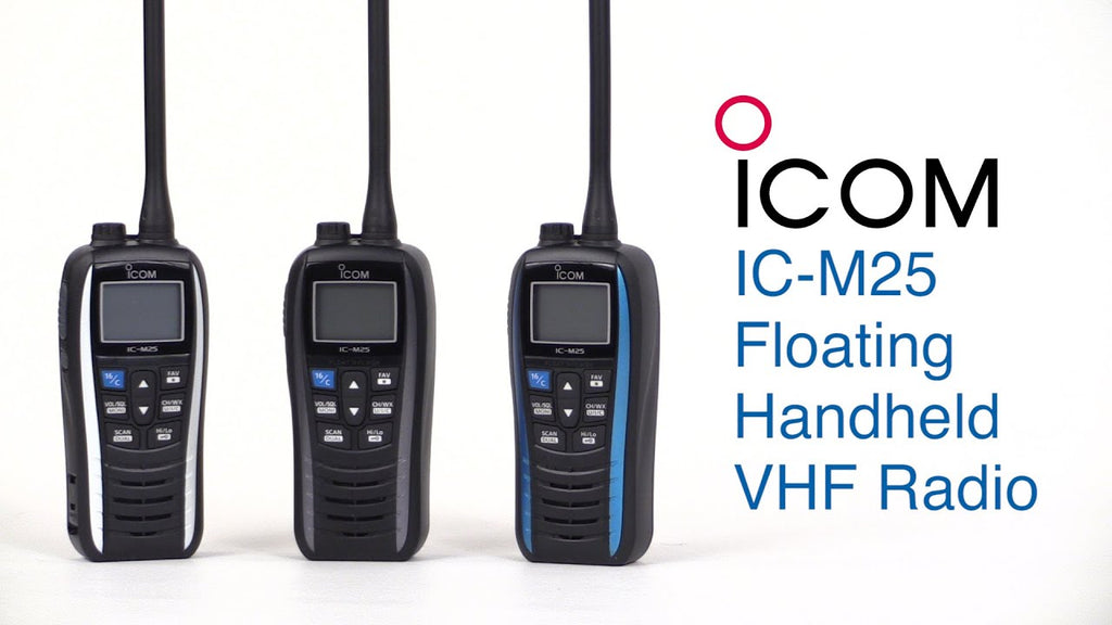 ICOM M25 - Floating VHF InStocks! | NVN Marine