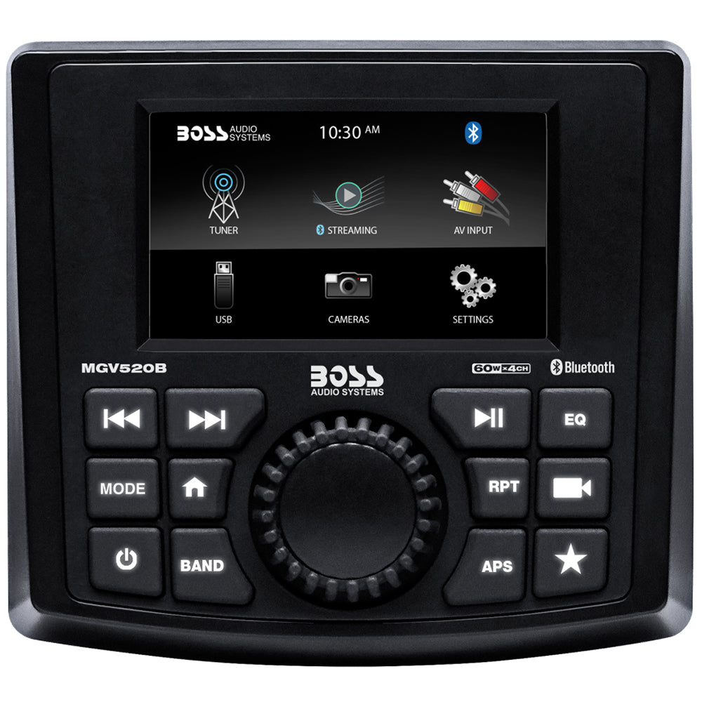 Boss Audio MGV520B Marine Stereo Head Unit - AM/FM/BT/USB | Stereos ...