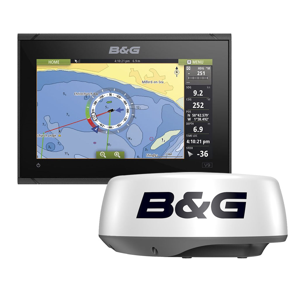 B&G Vulcan 9 Radar Bundle w/HALO20 Radar | GPS - Chartplotters | NVN Marine