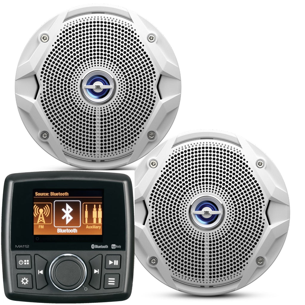 "Marine Audio MA112 Stereo With Pair MS6520BPR" | Stereos | NVN Marine
