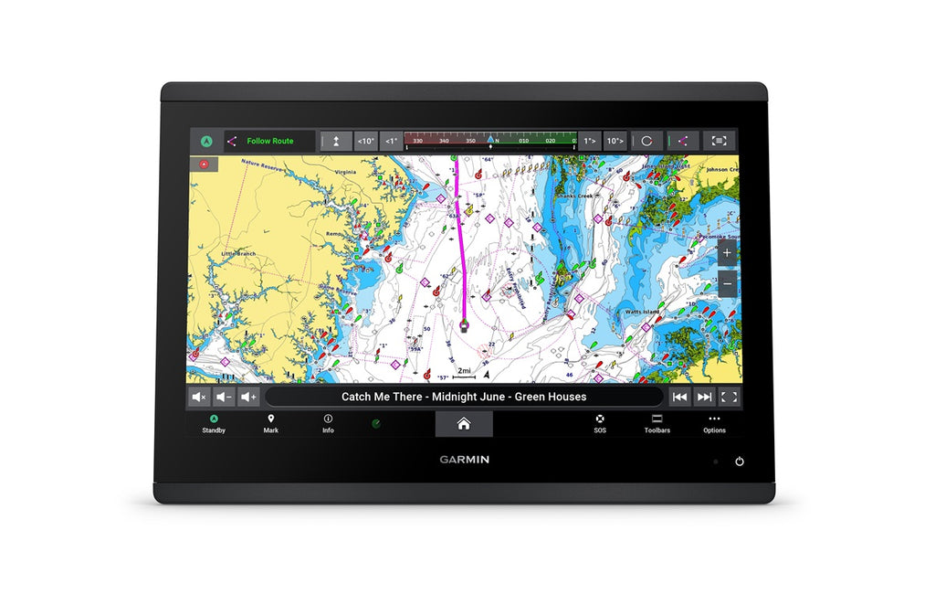 "Garmin GPSMAP1623 16"" GPS Chart Plotter Worldwide Basemap" | NVN Marine