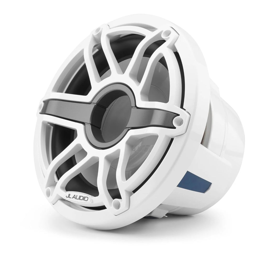 "JL Audio M6 10in Subwoofer with White Sport Grille" | Stereos | NVN Marine