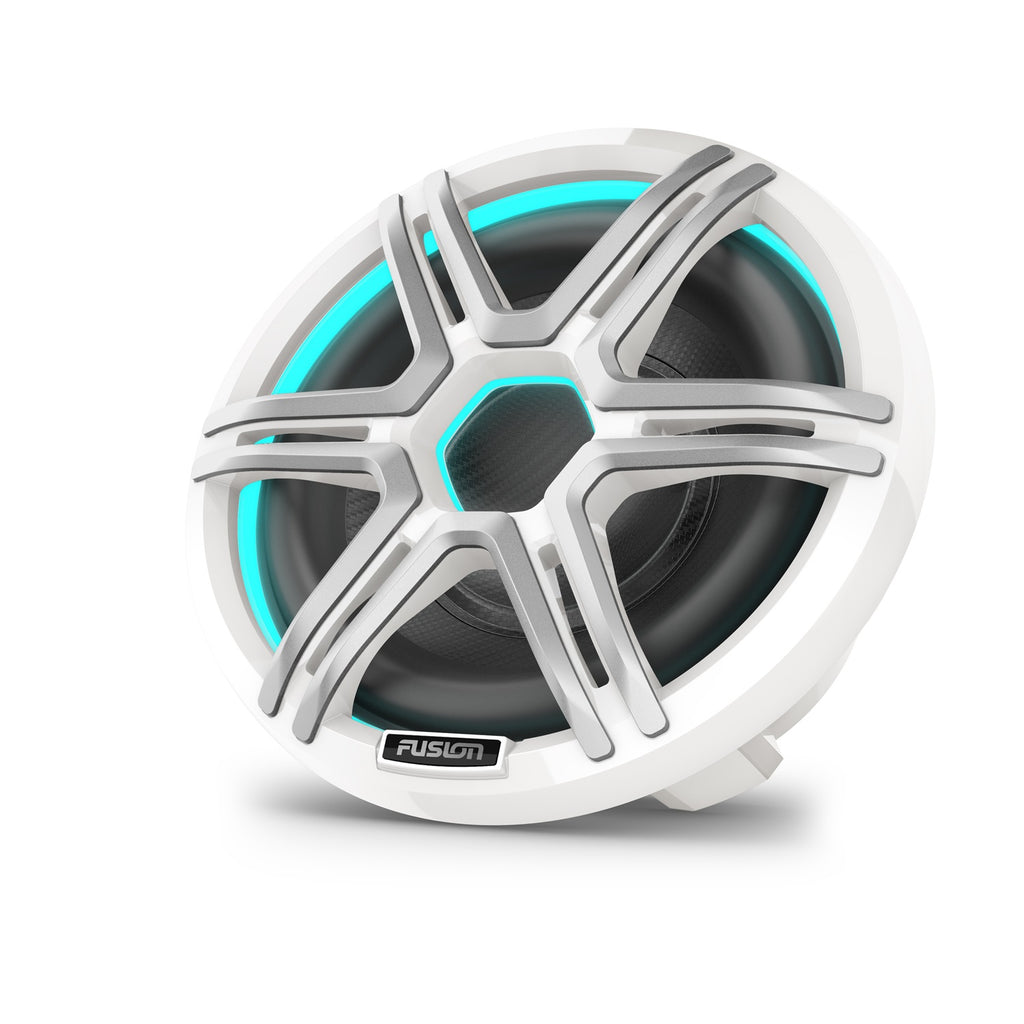 "Fusion AP-SL12SPW 12in LED Apollo Series SUB-Woofer White Sport ...