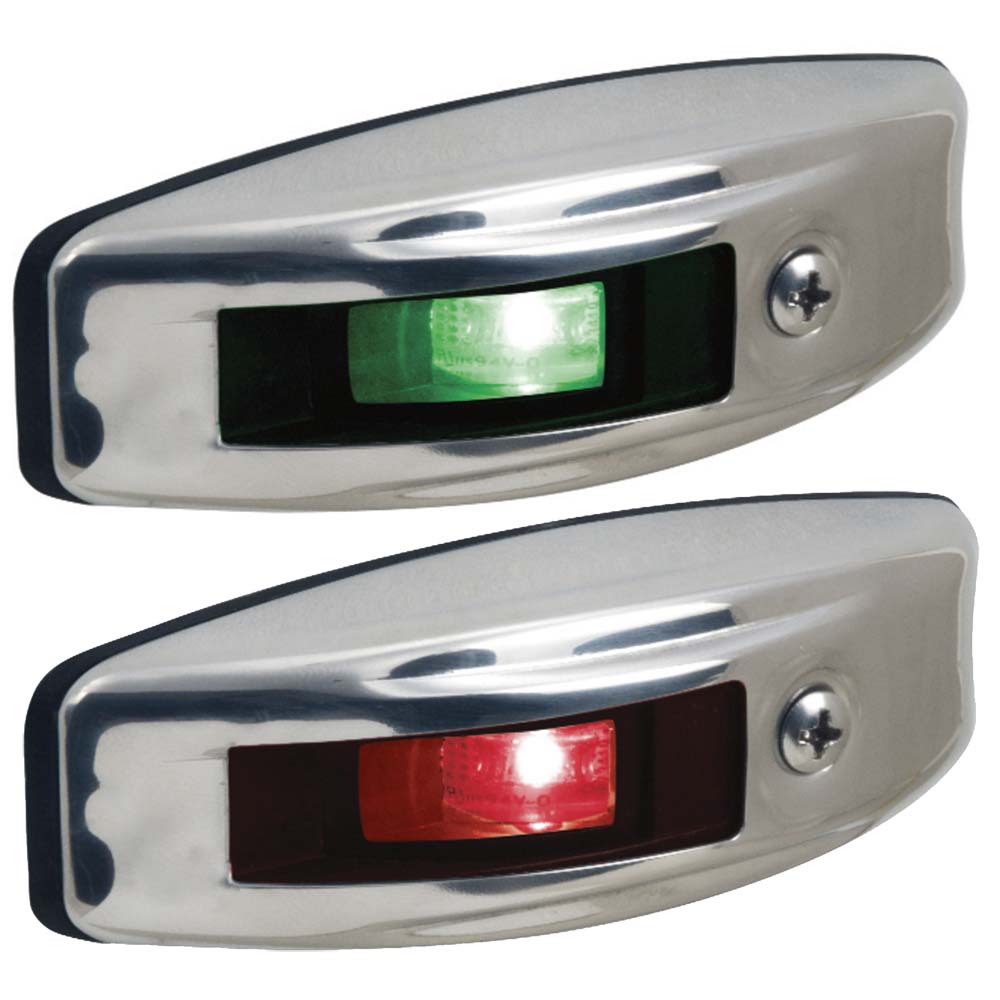 Perko 12V LED Side Light - Stainless Steel | Navigation Lights | NVN Marine