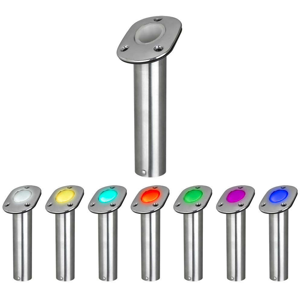 Sea-Dog LED RGB Rod Holder w/Tube Insert | Rod Holders | NVN Marine