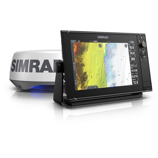 Marine GPS 12-inch SIMRAD NSS12 EVO3 Combo Multi-Function Chartplotter ...