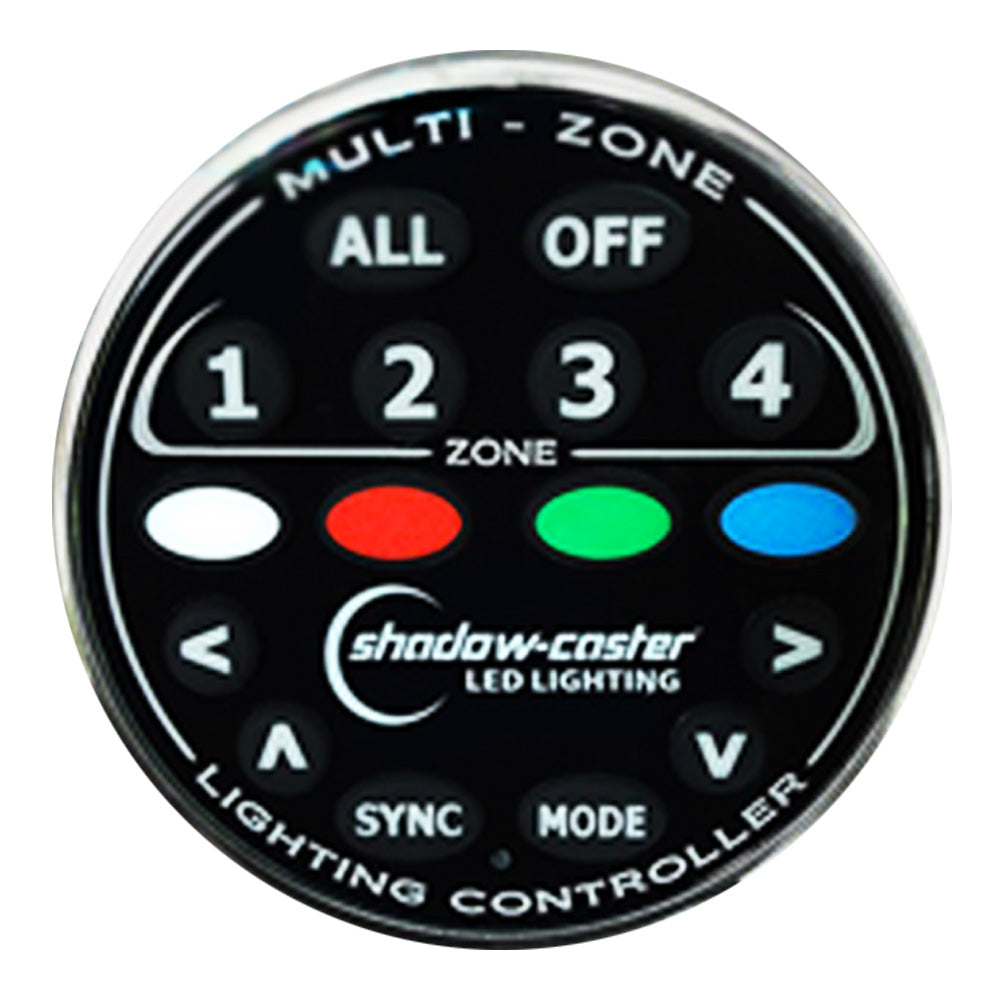 Shadow-Caster Round Zone Controller 4 Channel Remote f/MZ-LC or SCM-LC ...
