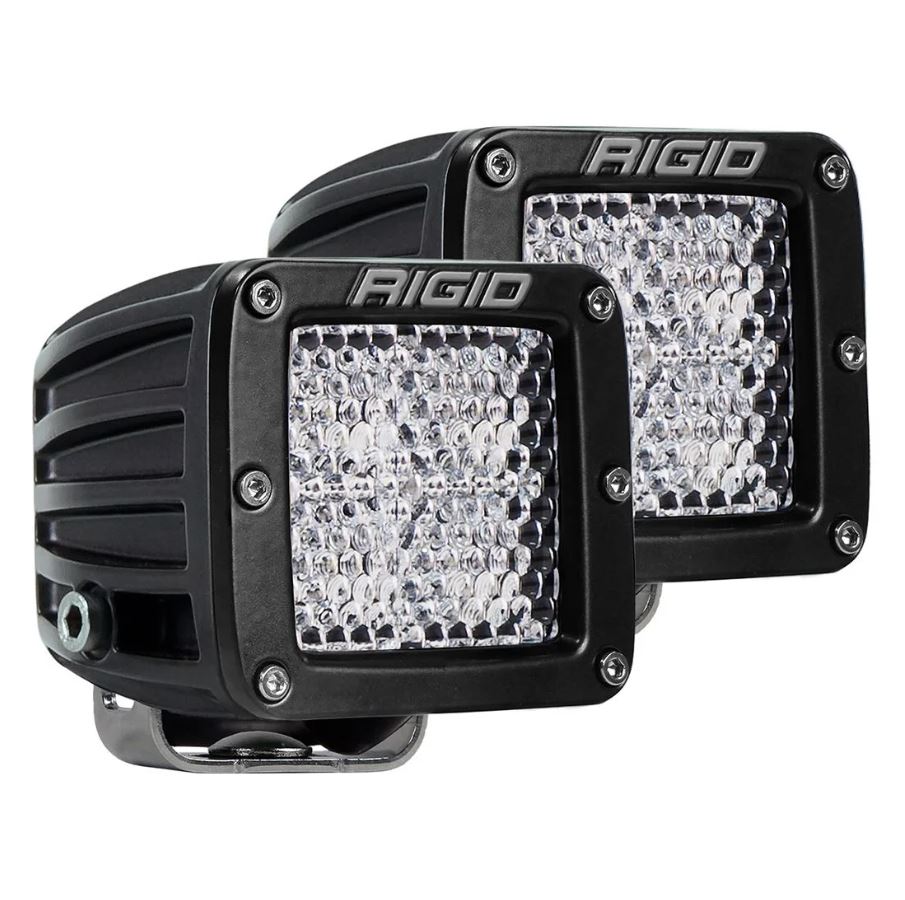 RIGID Industries D-Series Pro Flood Diffused Surface Mount Black Light ...