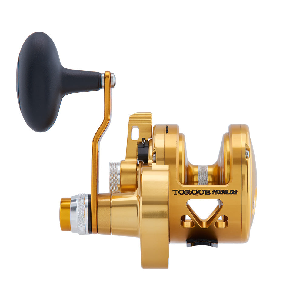 PENN Torque® Lever Drag 2 Speed Reel Gold TRQ15XNLD2 | Reels | NVN Marine