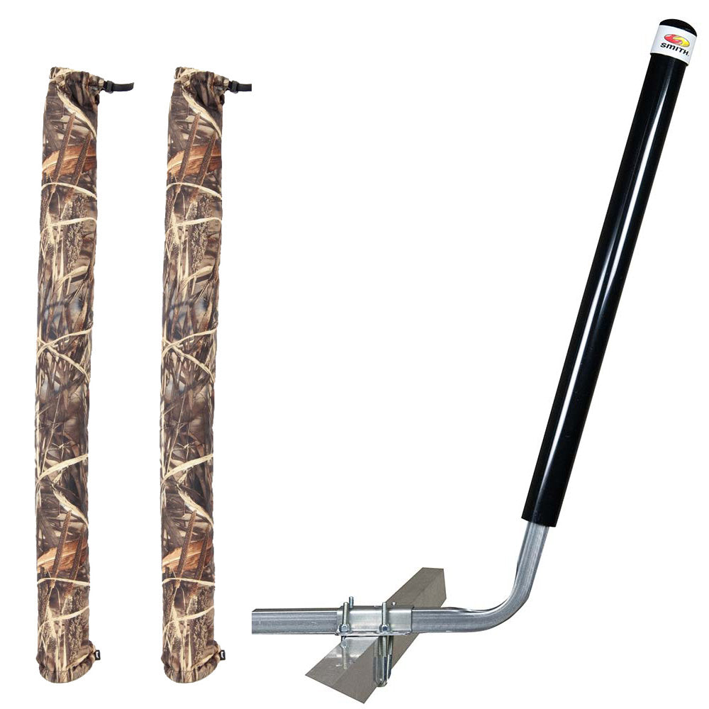 C.E. Smith Angled Post Guide-On - 40" - Black w/FREE Camo Wet Lands 36 ...