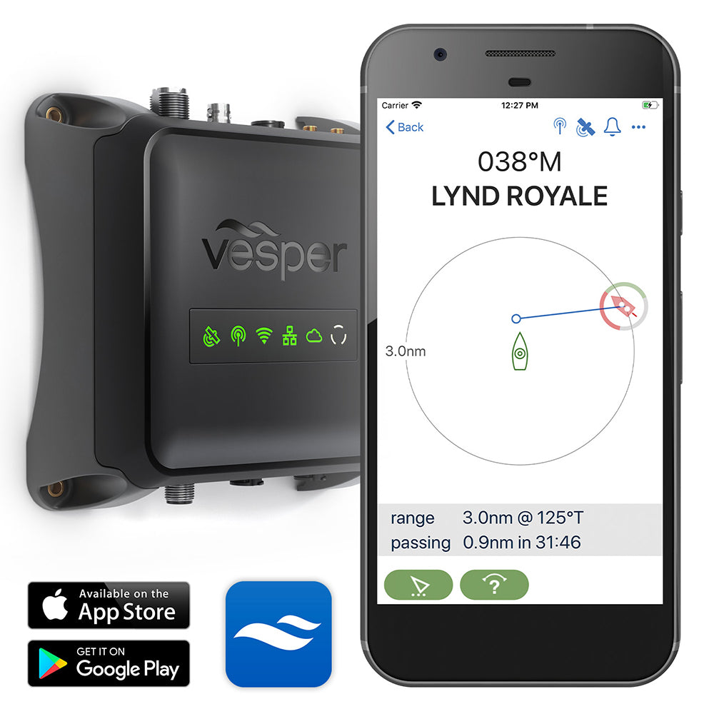 Vesper Cortex M1- Full Class B SOTDMA SmartAIS Transponder w/Remote ...