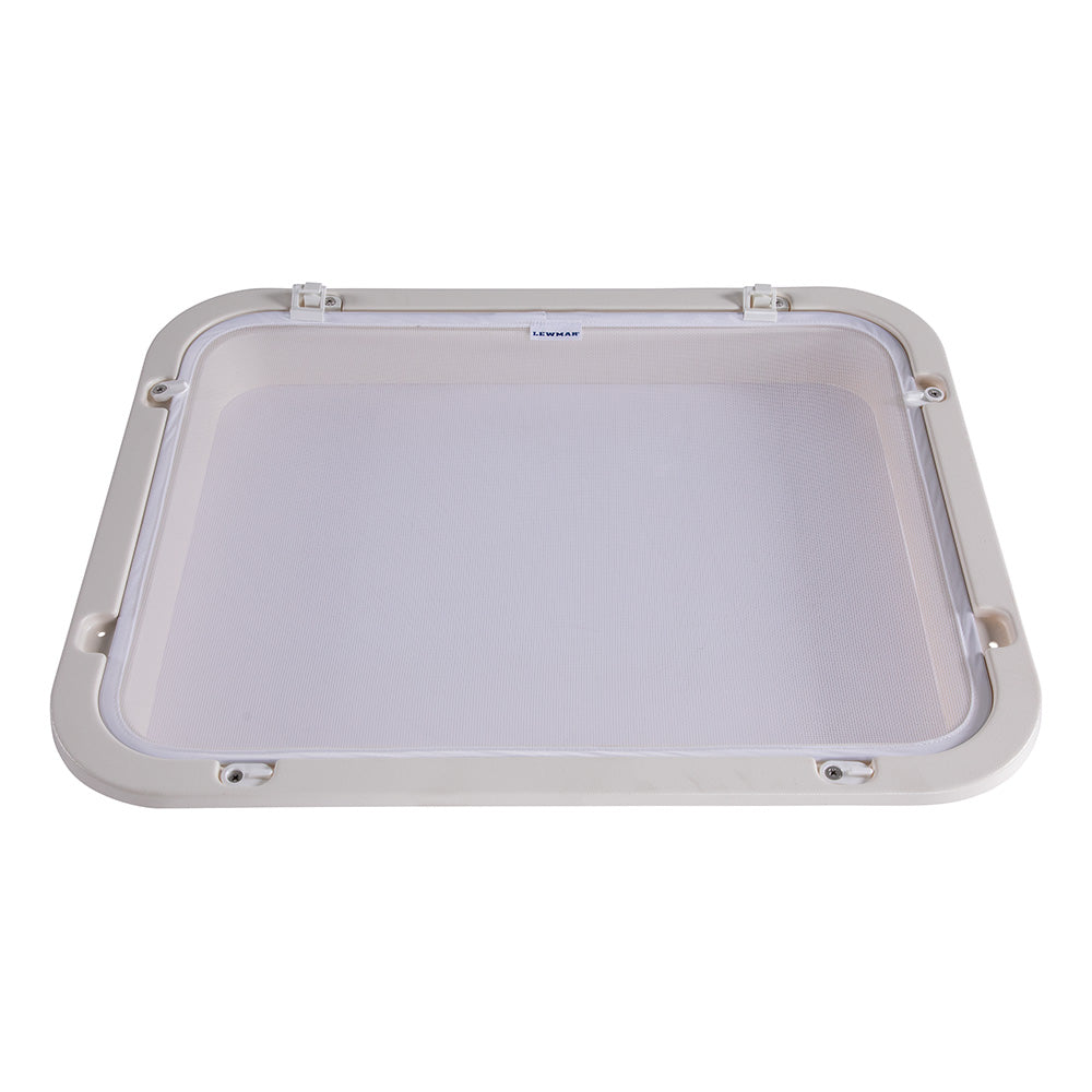 Lewmar White Trim Ring & Screen Kit | Marine Hardware | Hatches | NVN ...