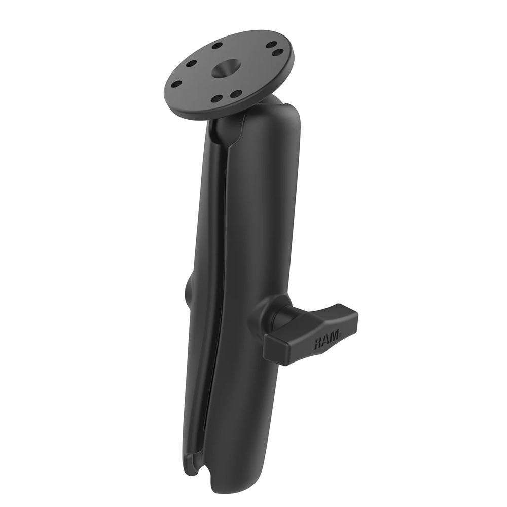 RAM Mount RAM® Double Socket Arm w/Round Ball Plate - C Size Long | NVN ...
