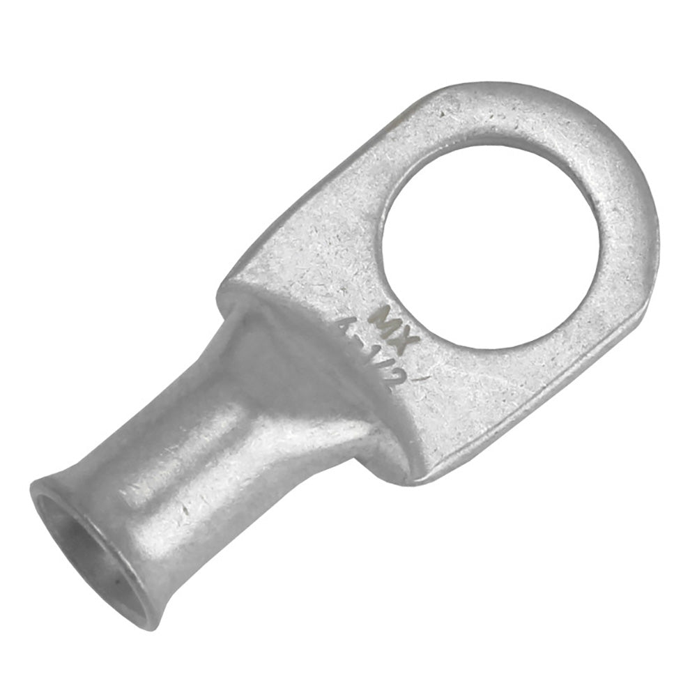 Pacer Tinned Lug 4 AWG - 1/2" Stud Size - 10 Pack | Terminals | NVN Marine