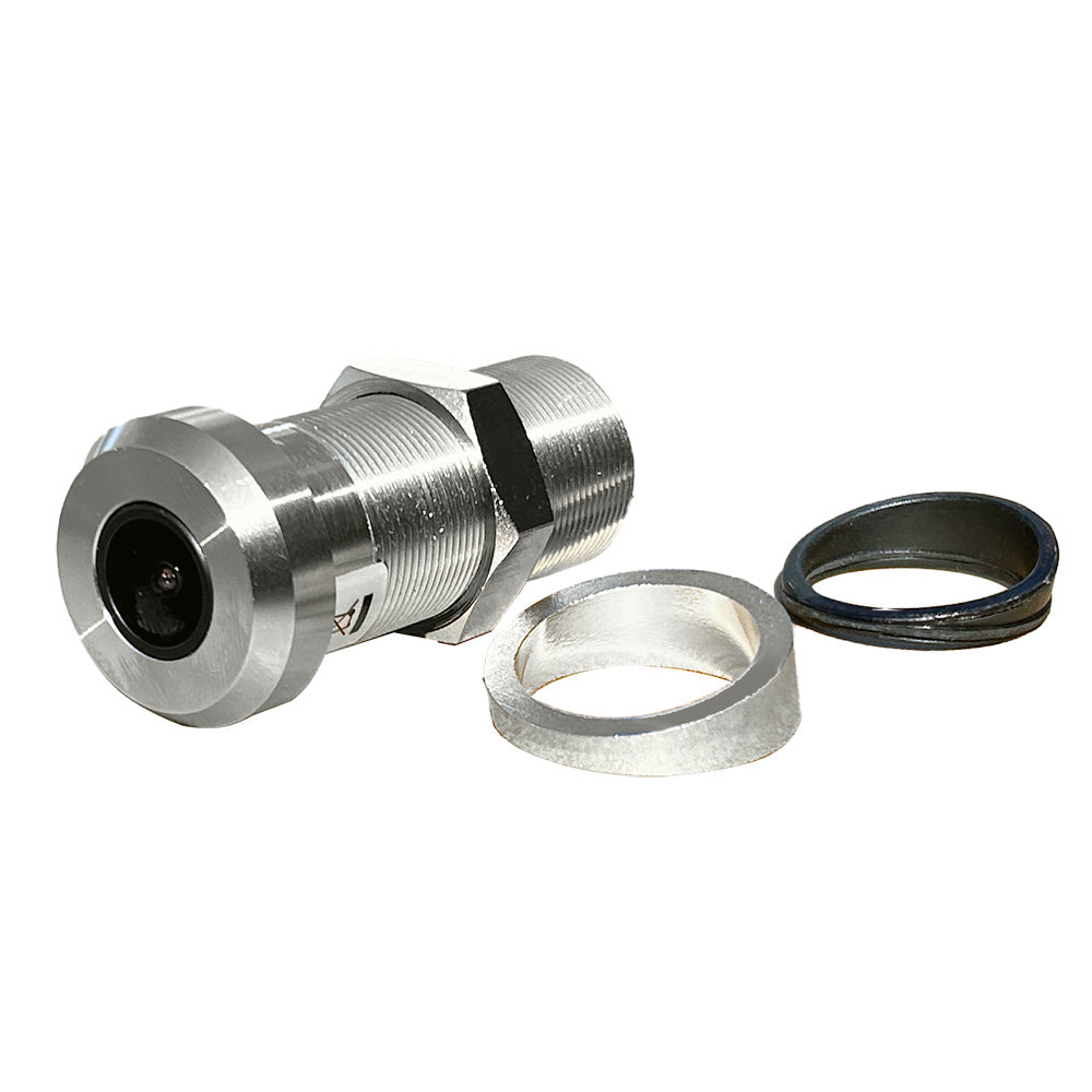 Iris Mini Flush Mount Hi-Resolution Through-Hull Camera - CVBS, TVI ...