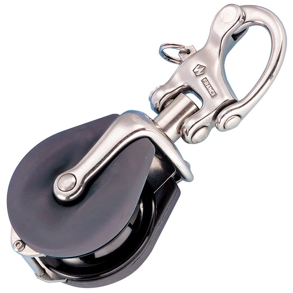 Wichard Snatch Block w/Snap Shackle - Max Rope Size 12mm (15/32") | NVN ...