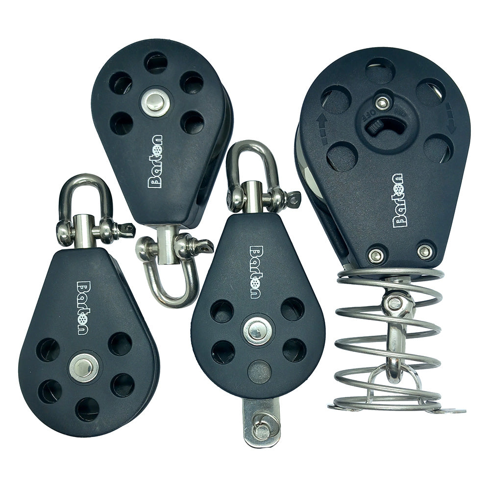 Barton Marine Manta/Odyssey Land Sailing Mainsheet Block Kit - 2:1 ...