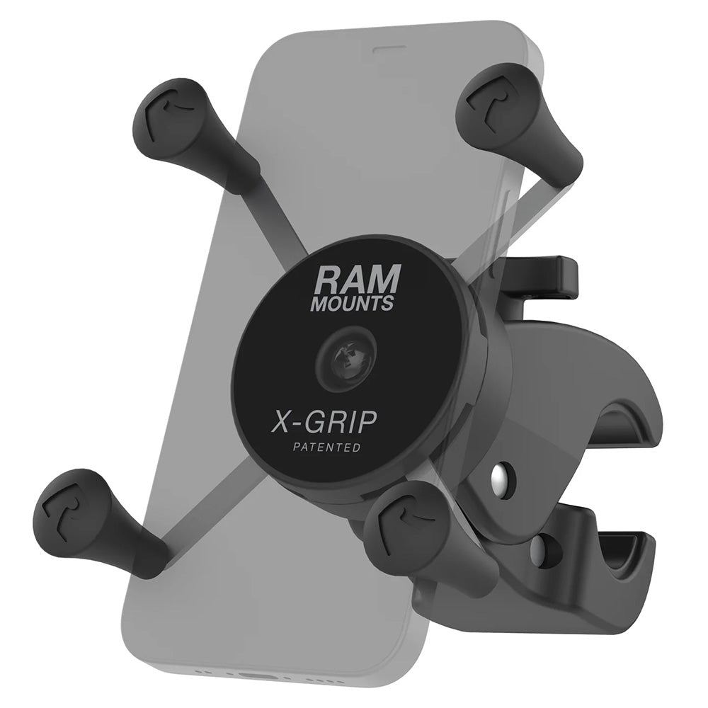 RAM Mount X-Grip® Phone Mount w/Low-Profile Medium Tough-Claw™ | NVN Marine