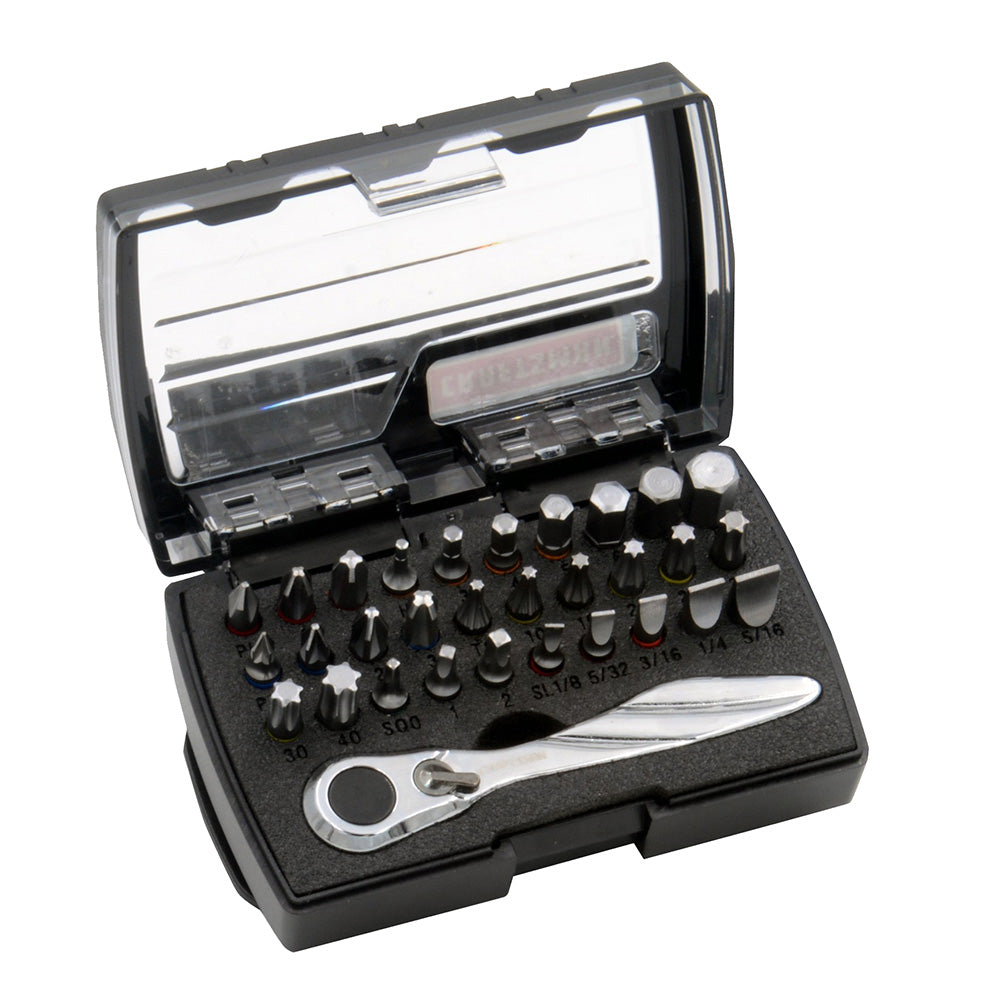 CRAFTSMAN® 31-Piece Mini Ratchet & Bit Set - 1/4" Drive Ratchet | NVN ...