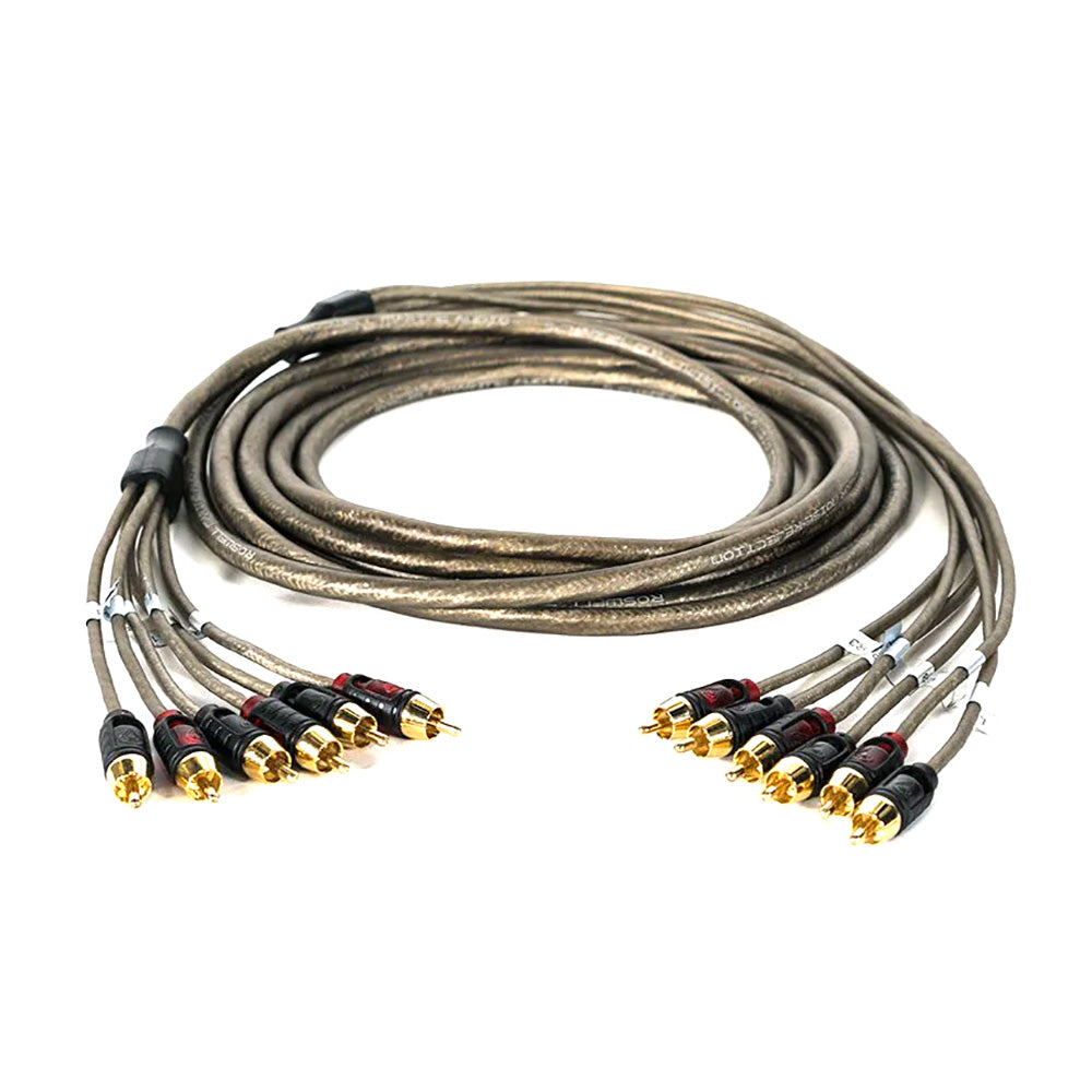 Roswell 5M 6-Channel RCA Cable | Entertainment | Accessories | NVN Marine
