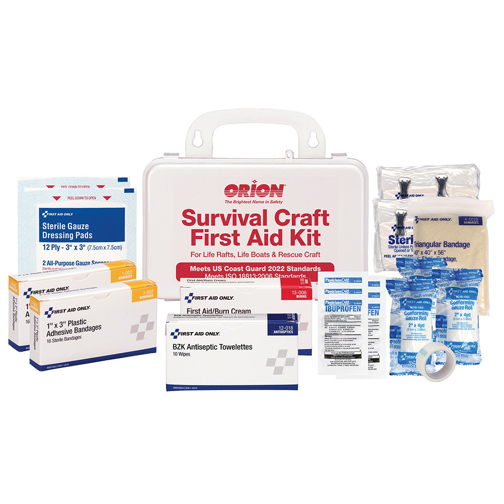 Orion Survival Craft First Aid Kit - Hard Plastic Case | Medical Kits ...