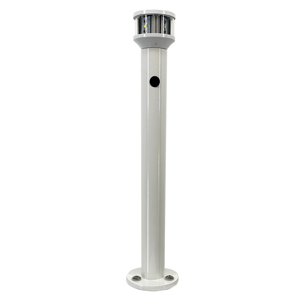 Seaview 12" Fixed Light Post w/All-Round LED Light | Navigation Lights ...