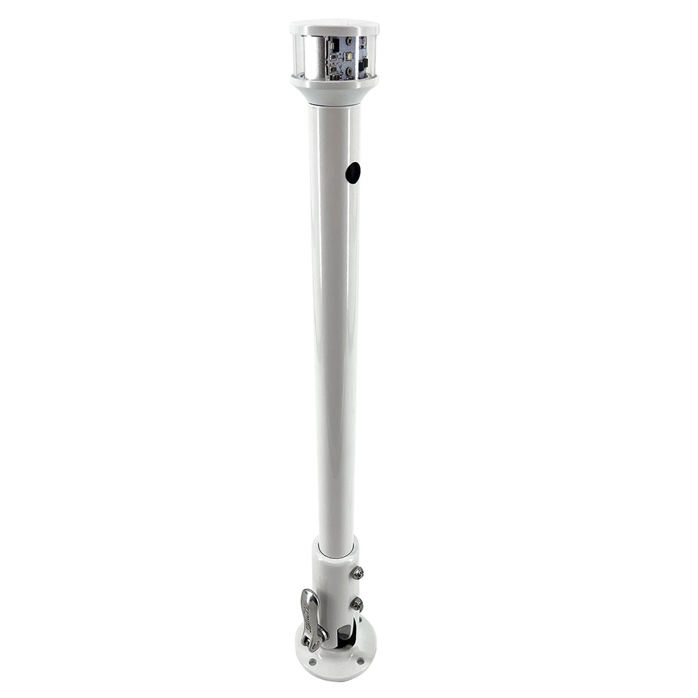 Seaview 36" Folding Light Post w/All-Round LED Light | NVN Marine