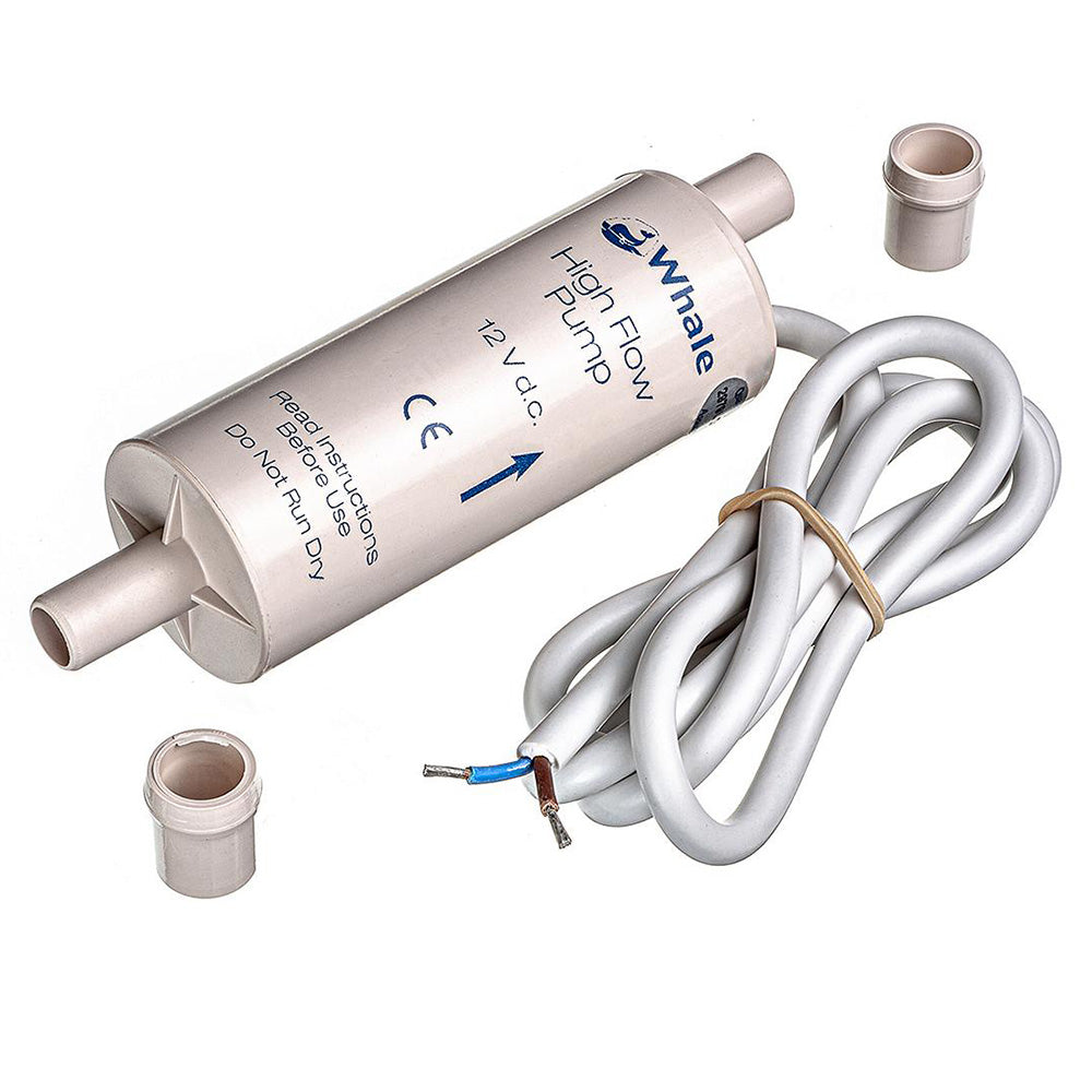 Whale Inline Booster High Flow Electric Galley Pump - 12V | NVN Marine