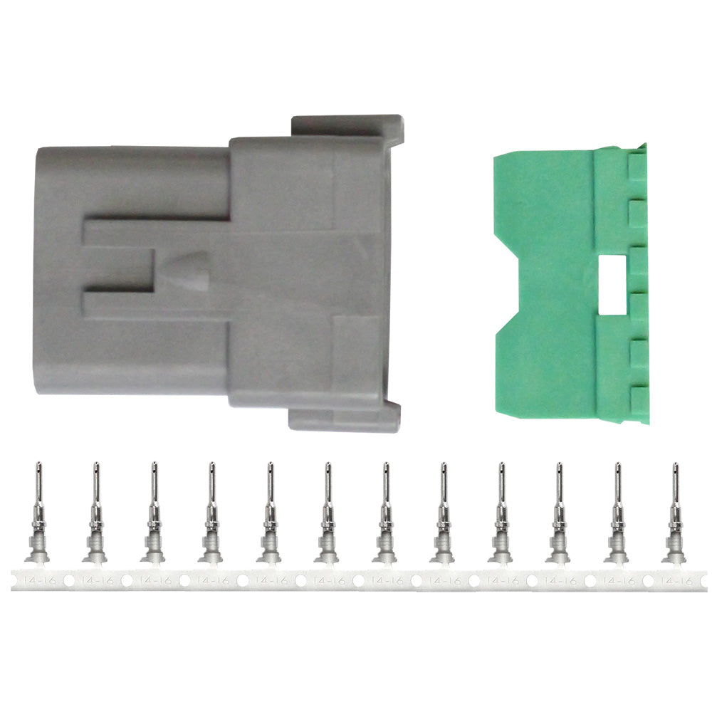 Pacer DT Deutsch Receptacle Repair Kit - 14-18 AWG (12 Position) | NVN ...