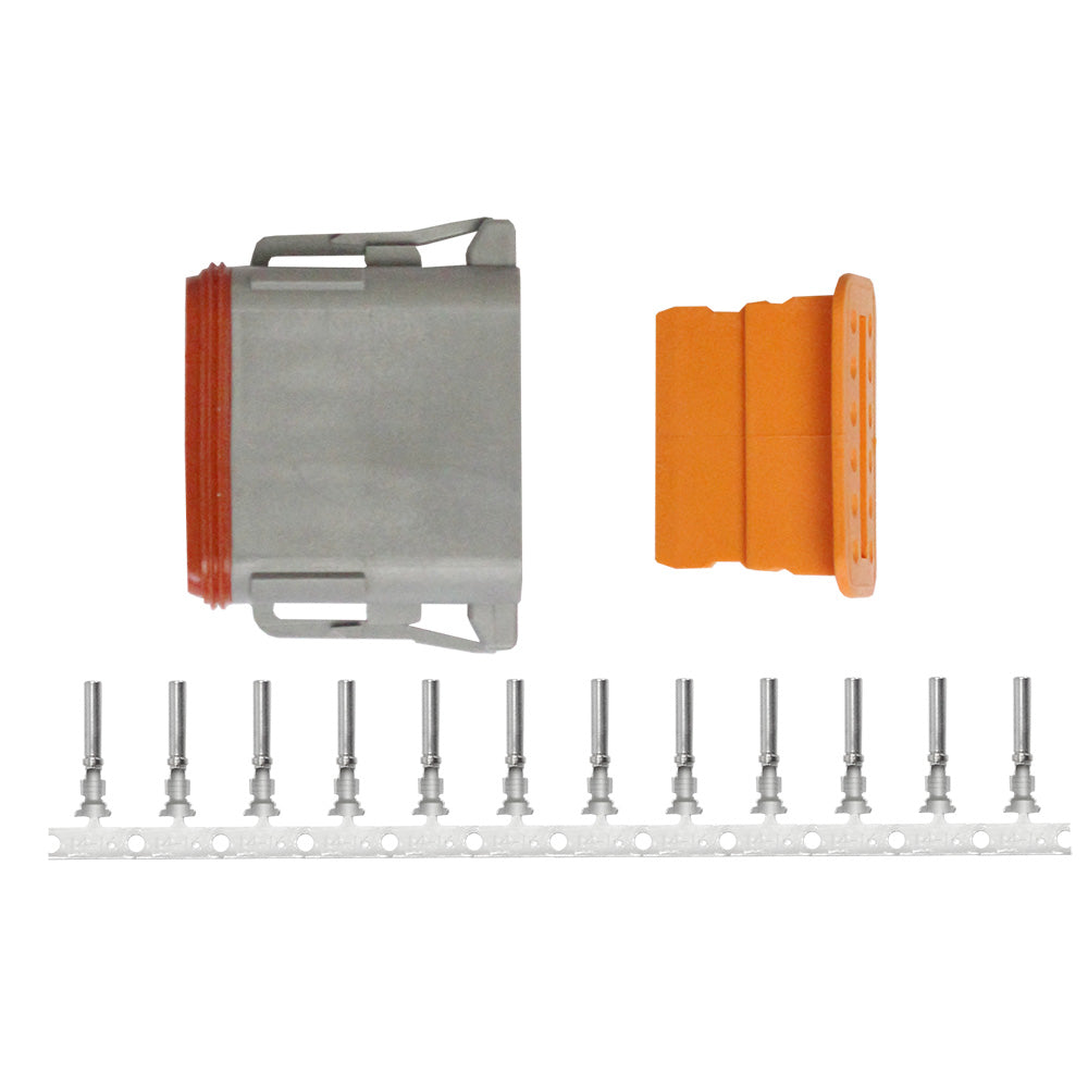 Pacer DT Deutsch Plug Repair Kit - 14-18 AWG (12 Position) | NVN Marine