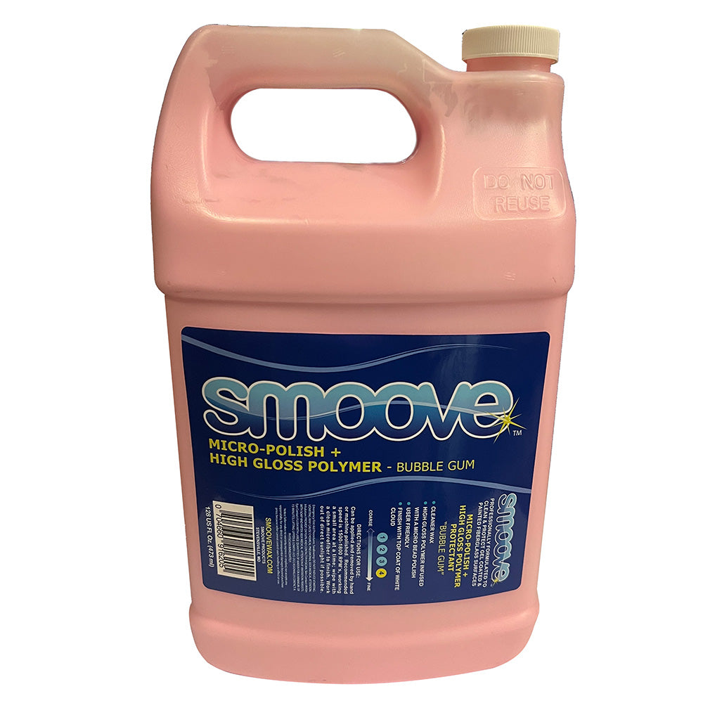 Smoove Bubble Gum Micro Polish + High Gloss Polymer - Gallon | NVN Marine