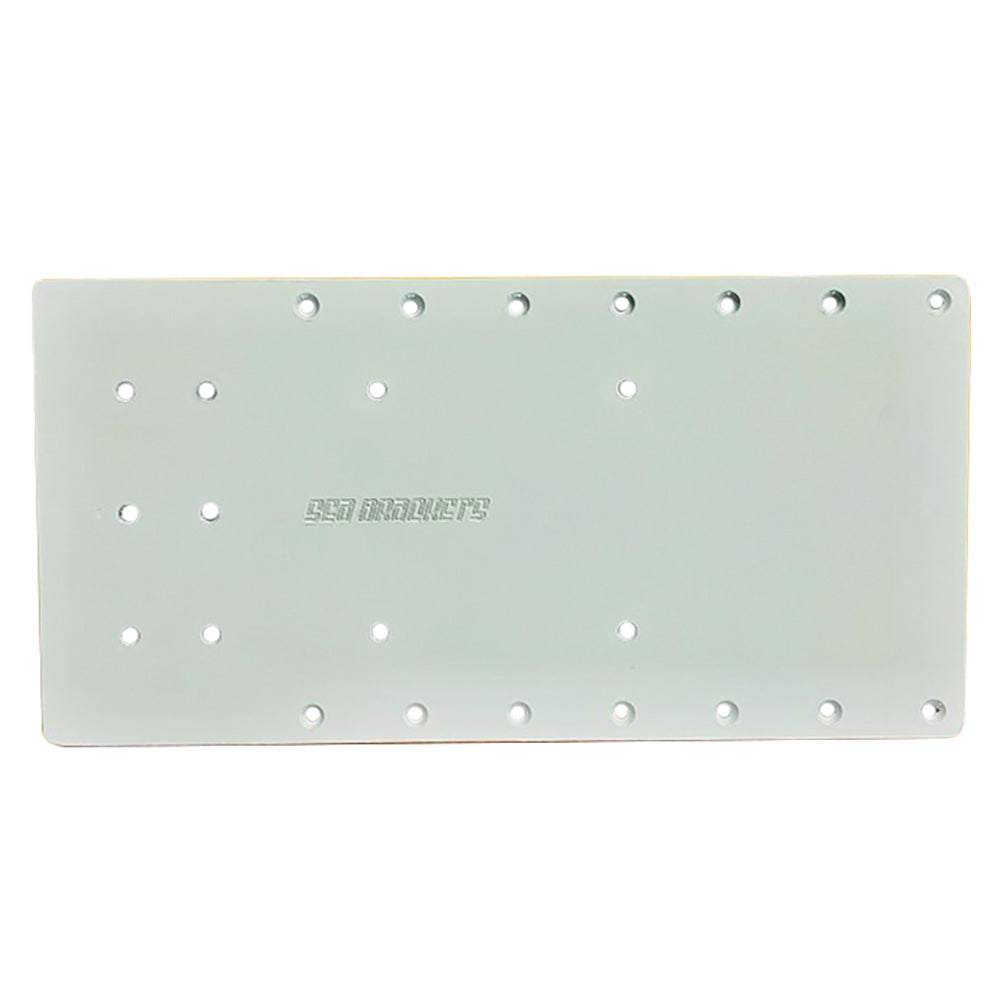 Sea Brackets 20” Straight Trolling Motor Plate f/Minn Kota’s Quest ...