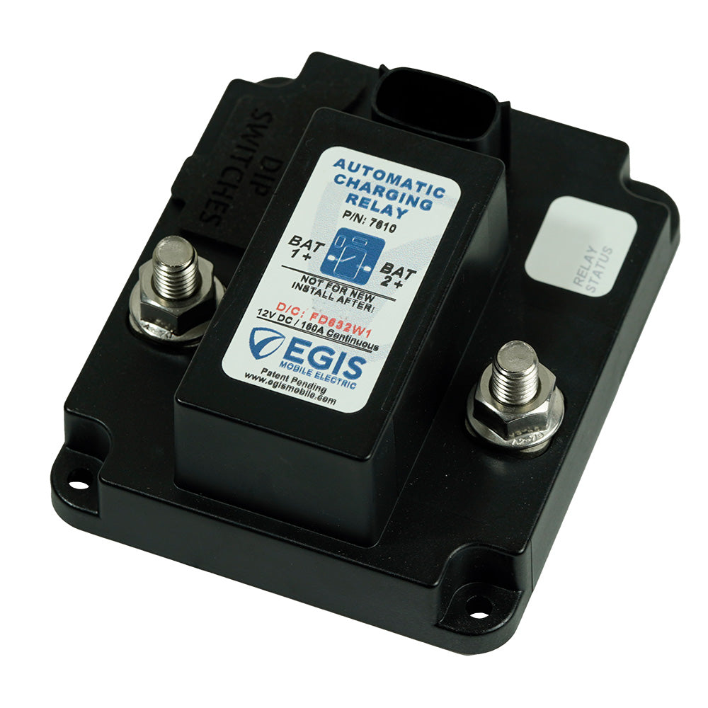 Egis Programmable Automatic Charging Relay (ACR) 160A, 12V | NVN Marine