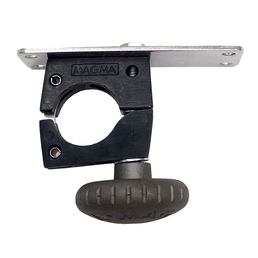 Magma Horizontal Round Rail Mount w/Knob - 1-1/2" | Deck / Galley | NVN ...
