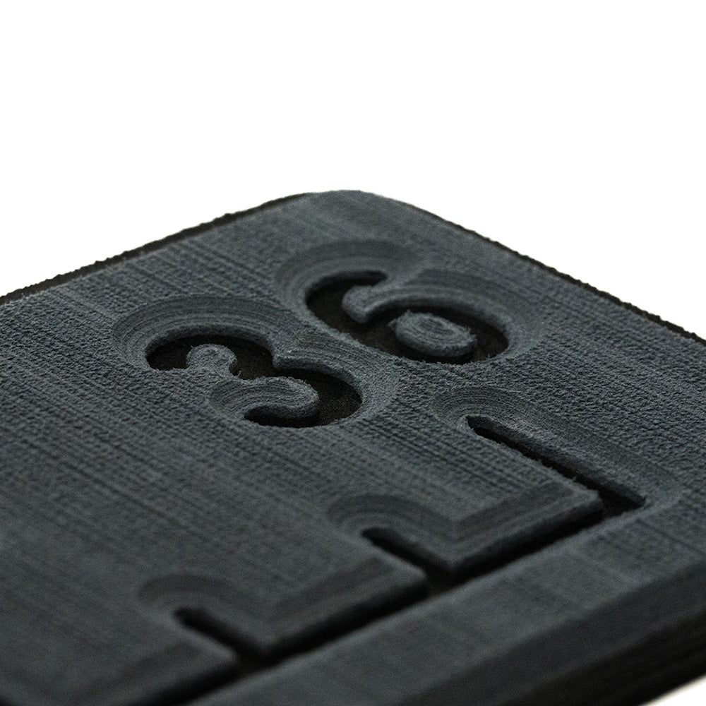 SeaDek 36” Routed Ruler - 6mm - Brushed Texture - Dark Grey/Black | NVN ...