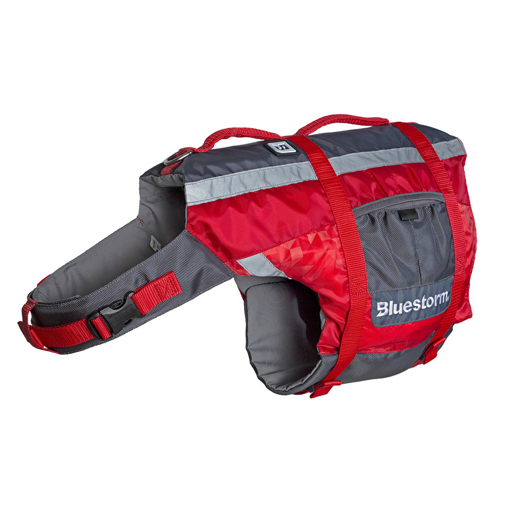 Bluestorm Dog Paddler Life Jacket - Nitro Red - XL | Pet Accessories ...