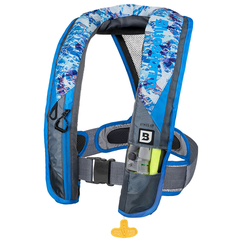 Bluestorm Atmos 40 Auto Type II Inflatable PFD - Coastal Blue | NVN Marine