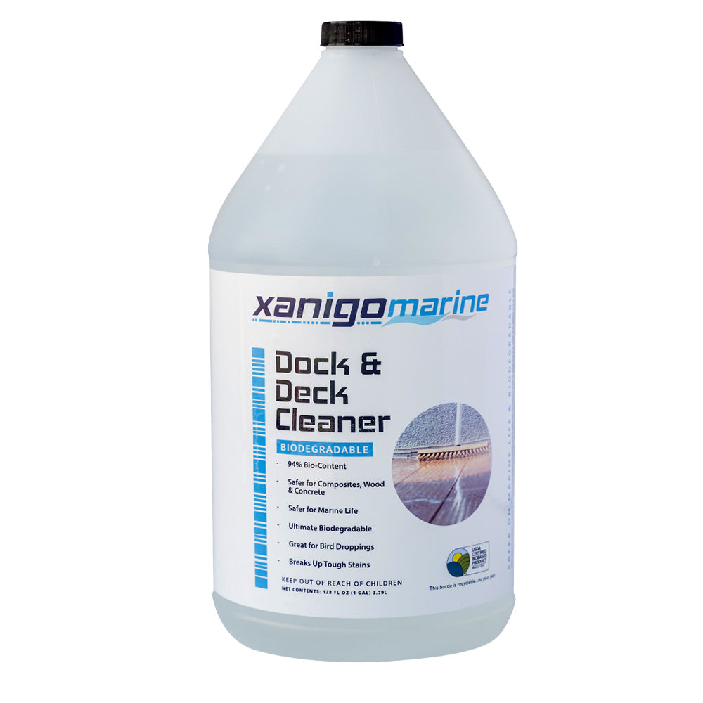 Xanigo Marine Dock & Deck Cleaner - 1 Gallon | Cleaning | NVN Marine