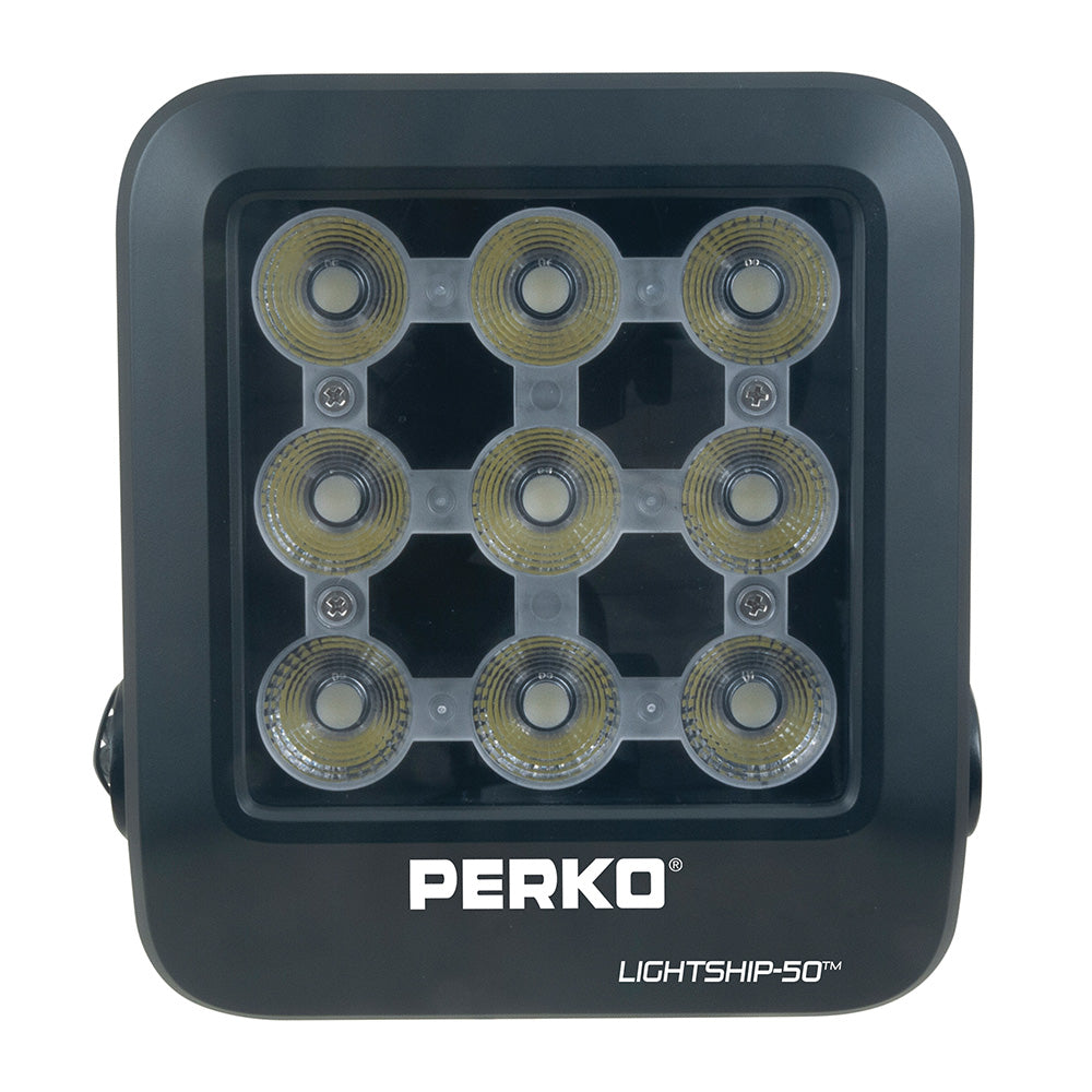 Perko Lightship 50 LED High Performance Spotlight - 12/24V - Black ...