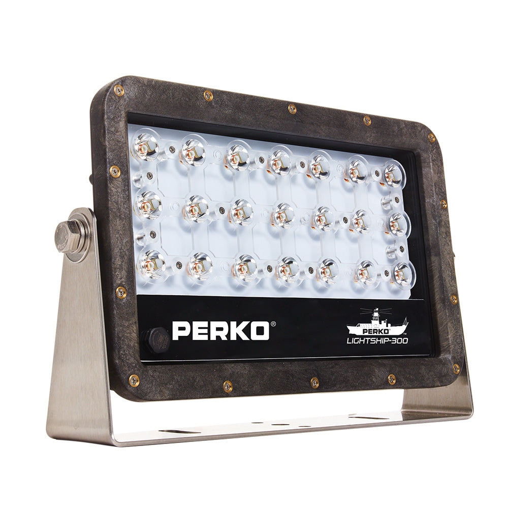 Perko Lightship 100 LED High Performance Spotlight - 12/24V - Black ...