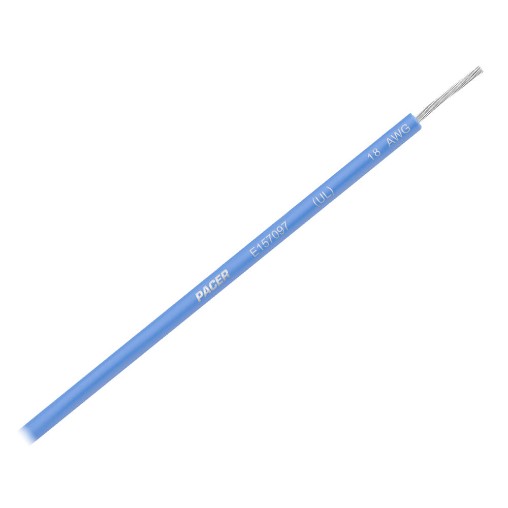 Pacer Blue 18 AWG UL Marine Wire - 35' | Electrical | Wire | NVN Marine