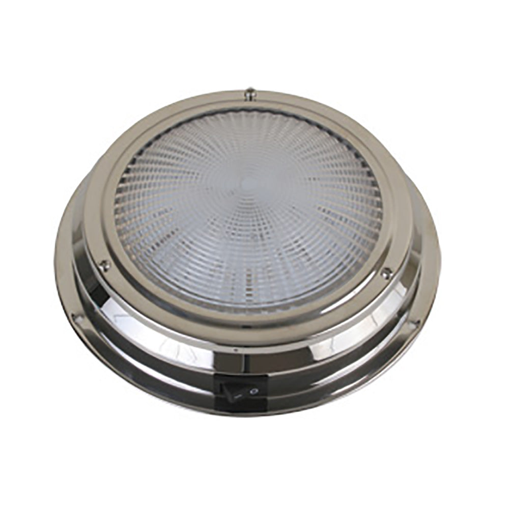 Scandvik LED Dome Light - Traditional - Stainless Steel - 5.5" - 12V ...