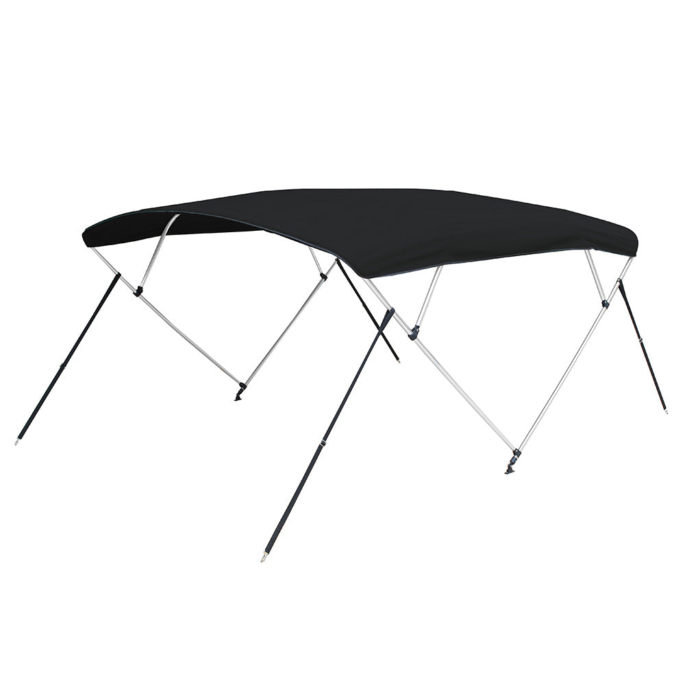 Carver 4 Bow 5481U Bimini Top with Boot - Black Acrylic | NVN Marine