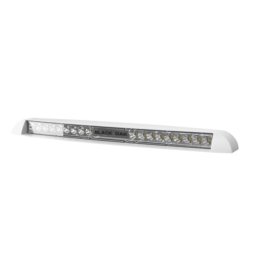 Black Oak Low Profile Marine Bar - Spot - White | Light Bars | NVN Marine