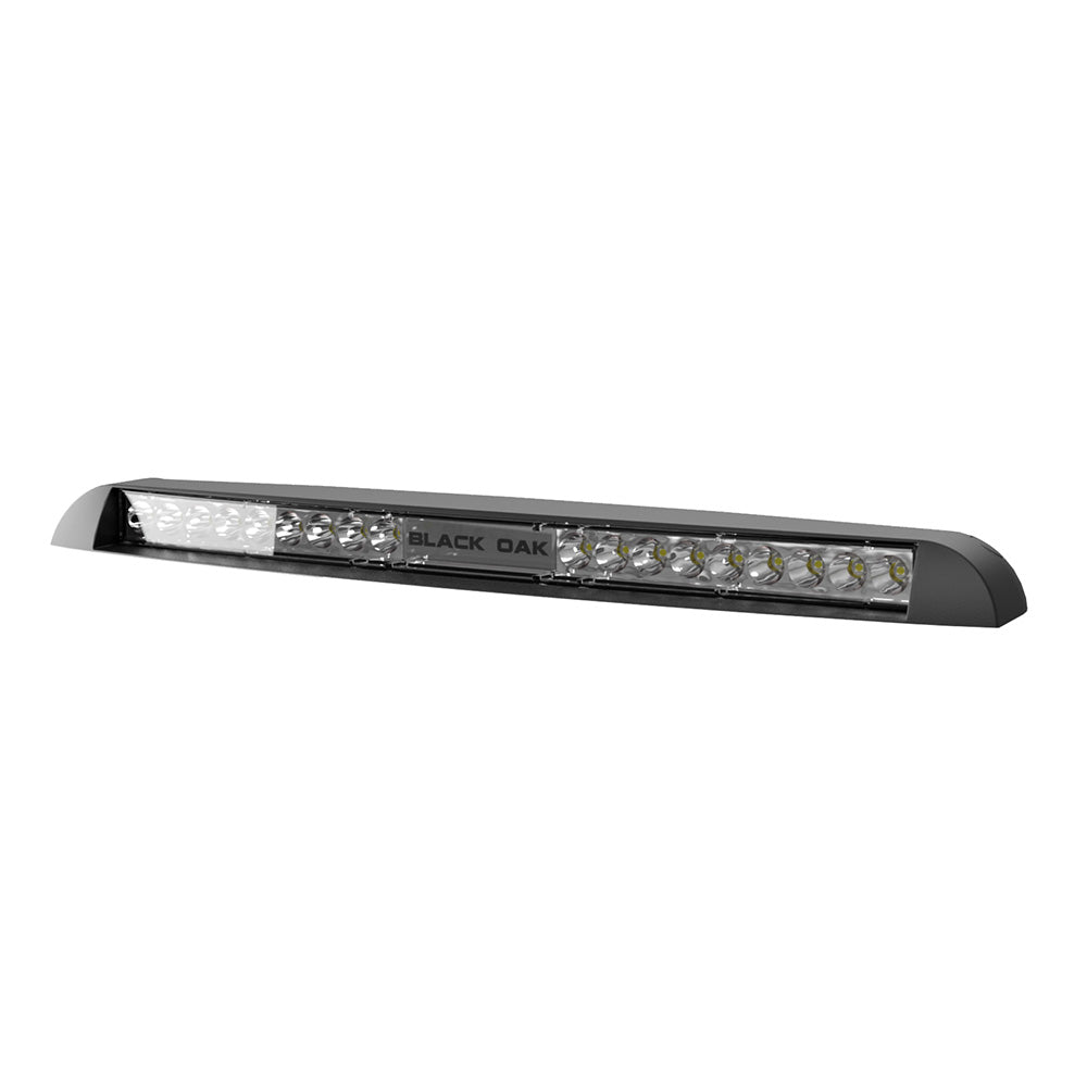 Black Oak Low Profile Marine Bar - Spot - Black | Light Bars | NVN Marine