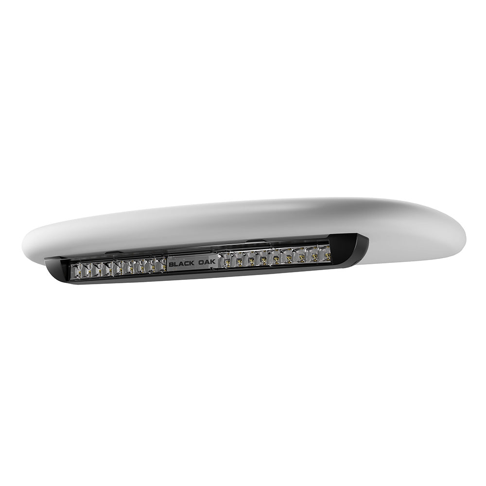 Black Oak Low Profile Marine Bar - Flood - Undermount - Black | NVN Marine