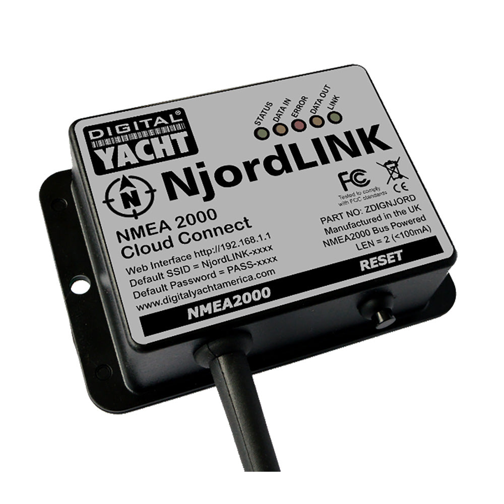 Digital Yacht NjordLINK NMEA 2000 Cloud Gateway | NVN Marine