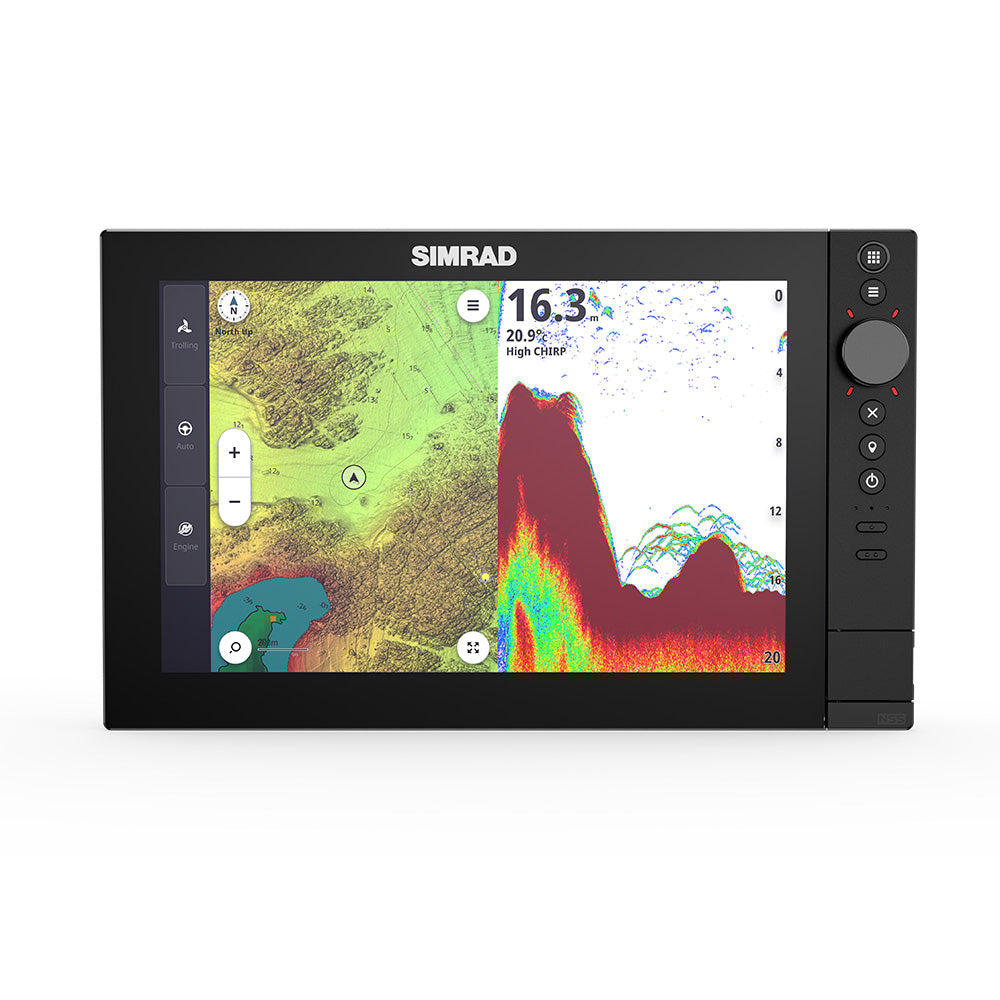 Simrad NSS4-12 12" Combo w/U.S. C-MAP | GPS - Fishfinder Combos | NVN ...