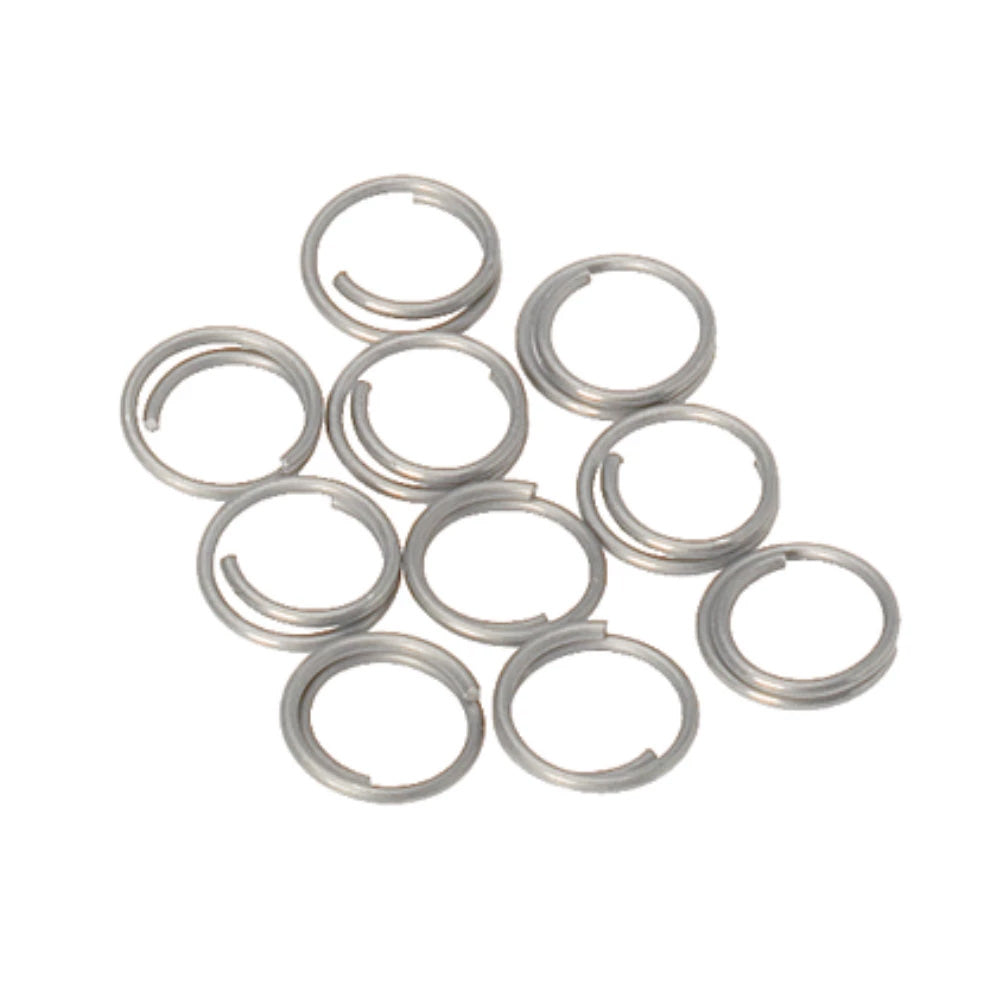 Barton Stainless Steel Split Rings - 10mm - 10-Pack | Hardware | NVN Marine
